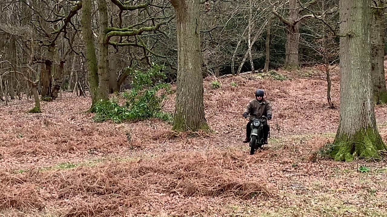 STUART BRAY MOTORCYCLES.-1944 NORTON 16H READY FOR 6TH JUNE D-DAY ...