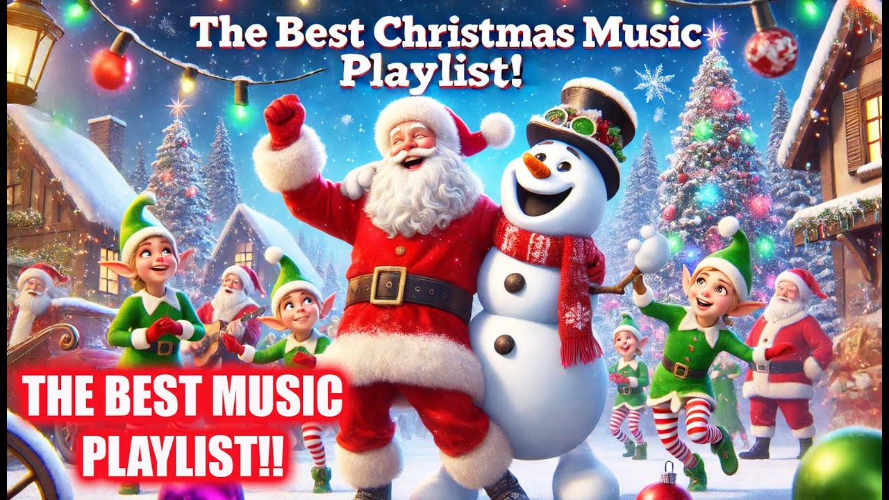 PARTY AT THE NORTH POLE! ️🎵 The Ultimate Christmas Music 🎄 Festive ...