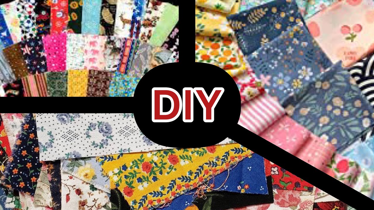 10 sewing projects from scraps of fabric / Sewing for beginners / Patchwork for beginners - YouTube