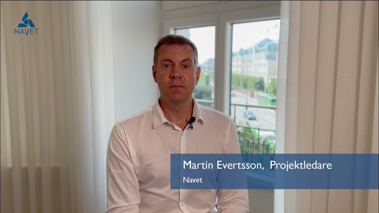 Martin Evertsson, Projektledare Navet - YouTube