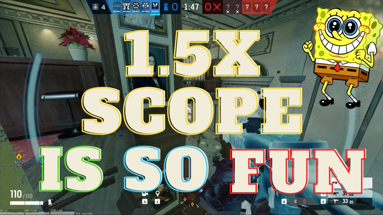 【R6 moments #11】1.5x scope is just so much fun - Rainbow Six Siege ...