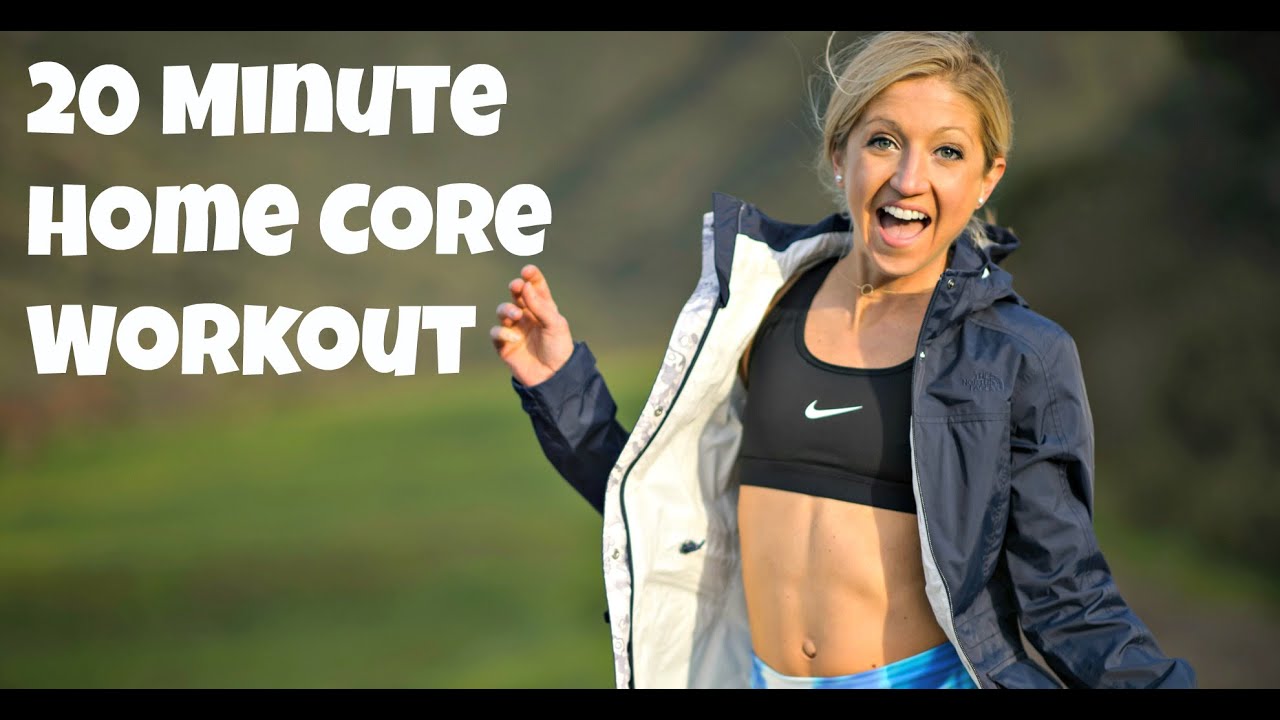20 Minute Ab Home Workout | No Equipment needed Core Fitness Routine ...