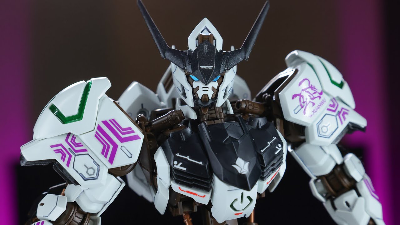 BACK IN BLACK! - MG 1/100 Gundam Barbatos Xuanwu Review - YouTube
