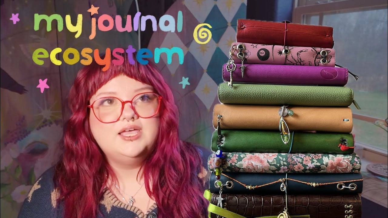 my 2026 journal ecosystem tour journal flip through - YouTube