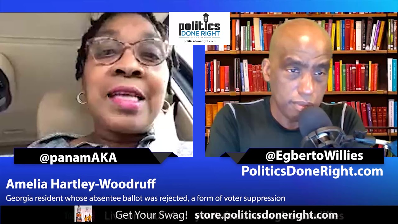 Amelia Hartley Woodruff: Georgia resident whose absentee ballot was ...