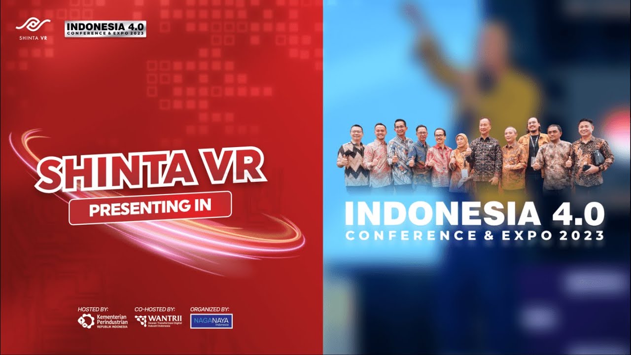 SHINTA VR at INDONESIA 4.0 2023 - YouTube