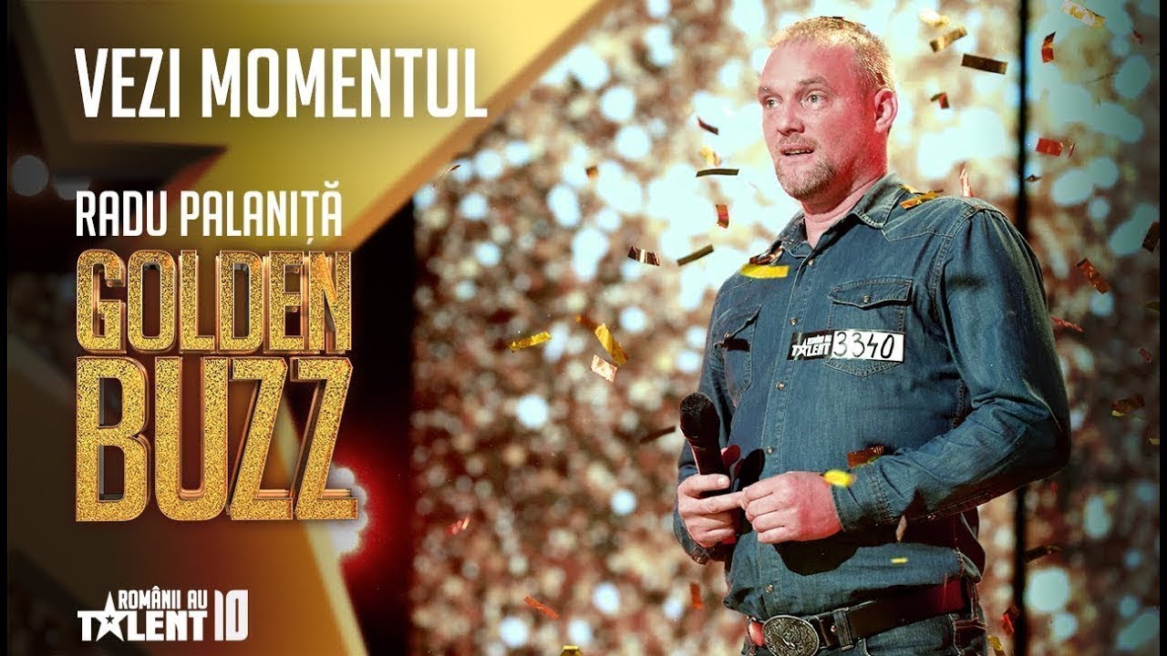 Radu Palaniță | I (Who Have Nothing) GOLDEN BUZZER Romania`s Got Talent ...