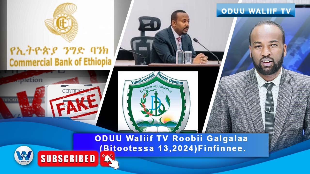 ODUU Waliif TV Roobii Galgalaa (Bitootessa 13,2024)Finfinnee. - YouTube
