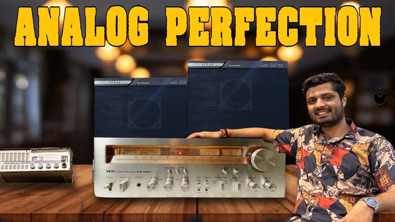 This AKAI AA-1200 Sounds INSANE with Pioneer CS-722 🔊 | Vintage Hi-Fi ...