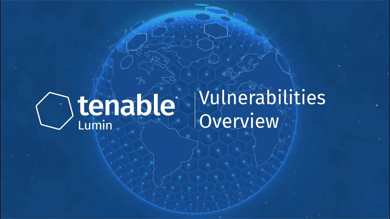 Tenable Lumin Vulnerabilities Overview in Tenable.io - YouTube