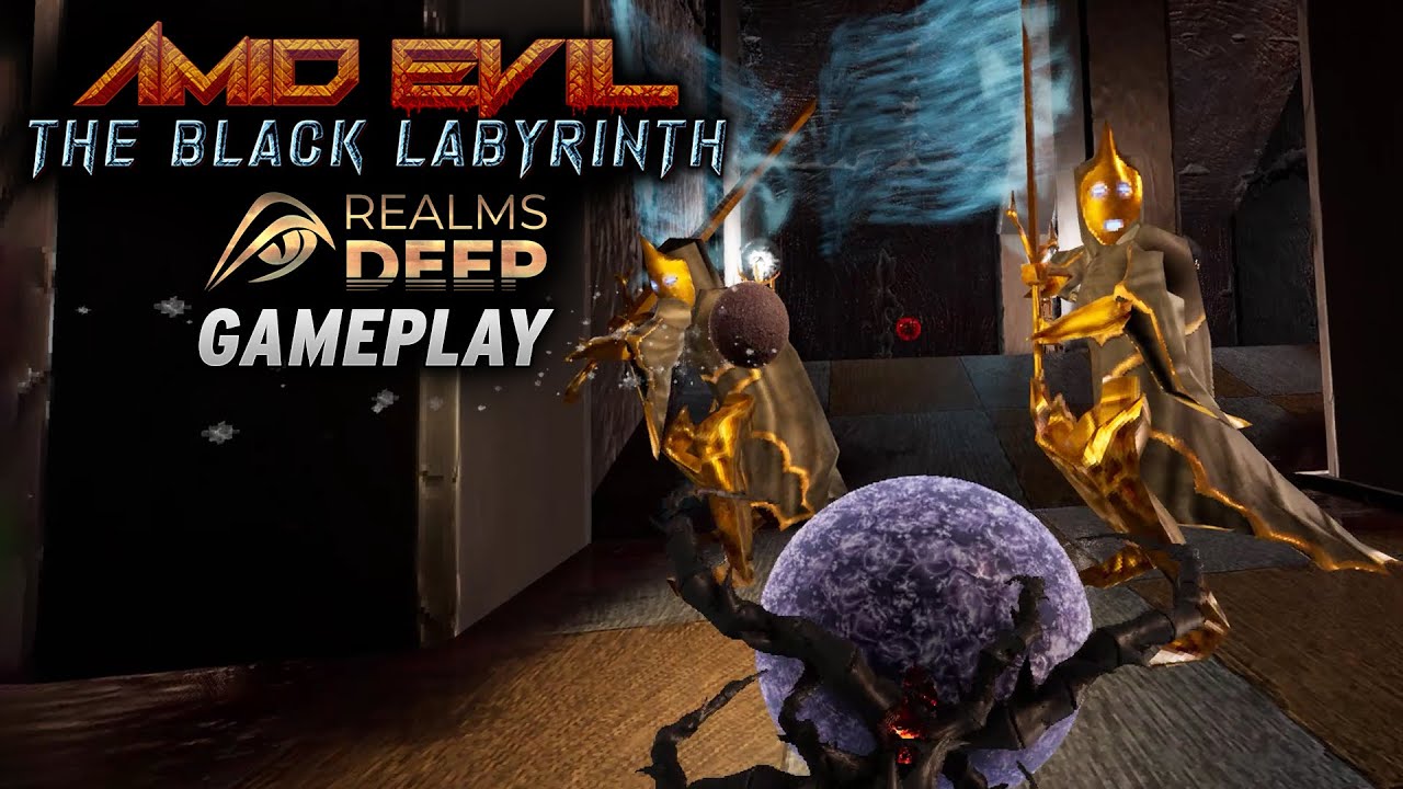 AMID EVIL: The Black Labyrinth Gameplay (Realms Deep Cut) - YouTube