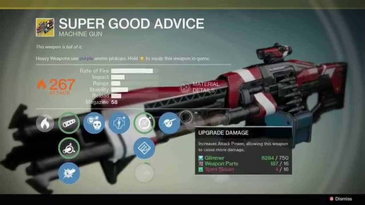 Destiny - Super Good Advice [Exotic Weapon] - YouTube