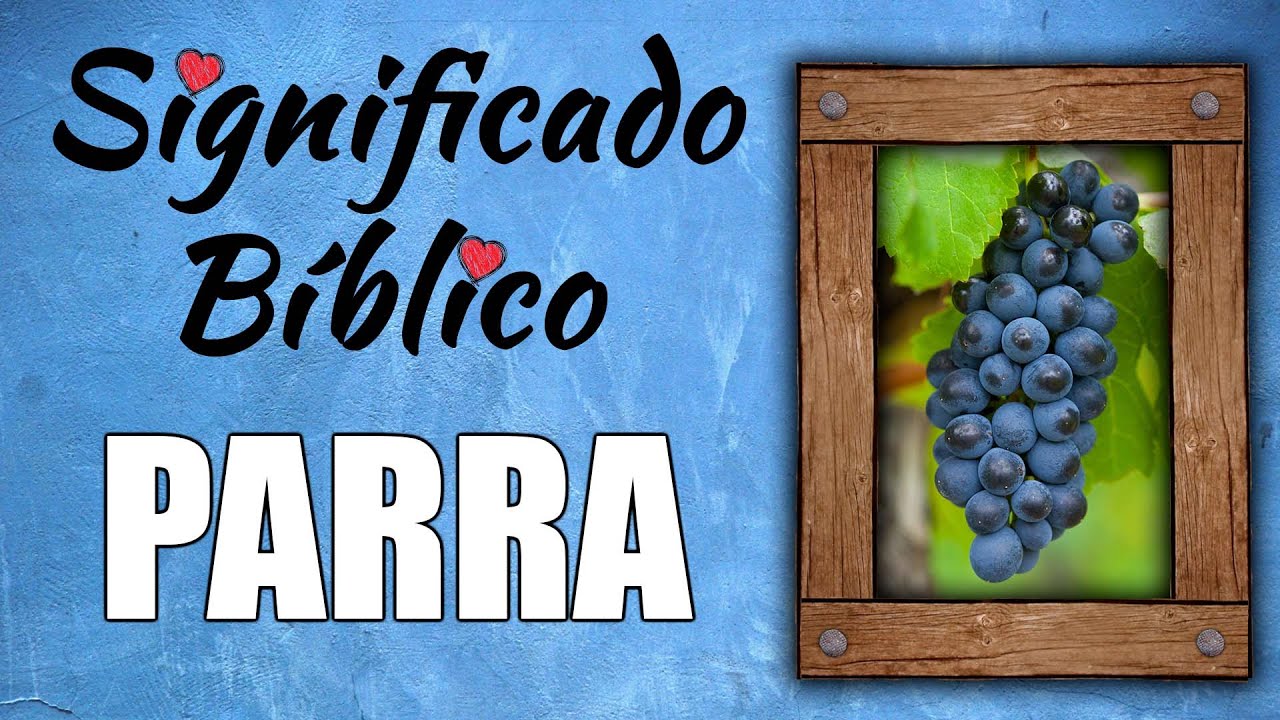 Parra Significado Bíblico | ¿Qué Significa Parra en la Biblia? 🙏 - YouTube