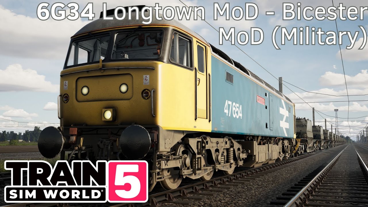 6G34 Longtown MoD - Bicester MoD (Military) - WCML: Preston - Carlisle ...