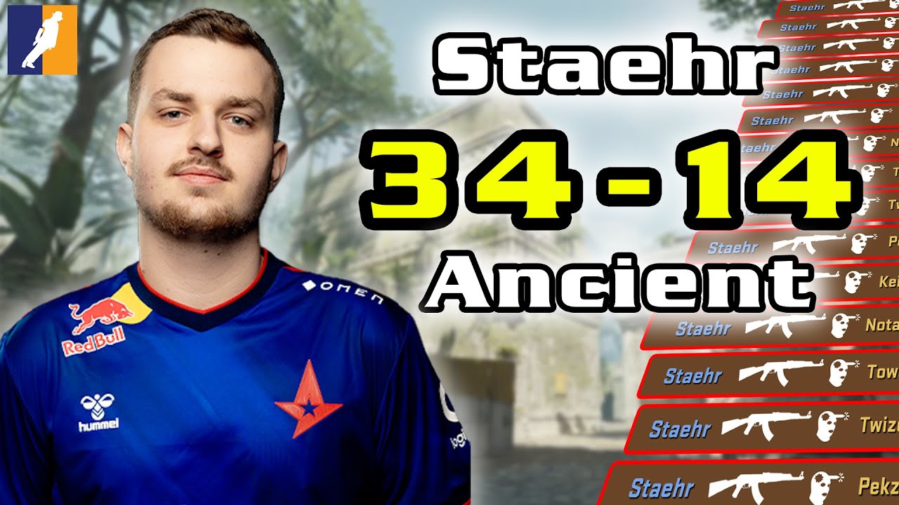 [Highlight POV] Staehr | ALL KILL (34-14) | Ancient | CS2 FACEIT | May ...