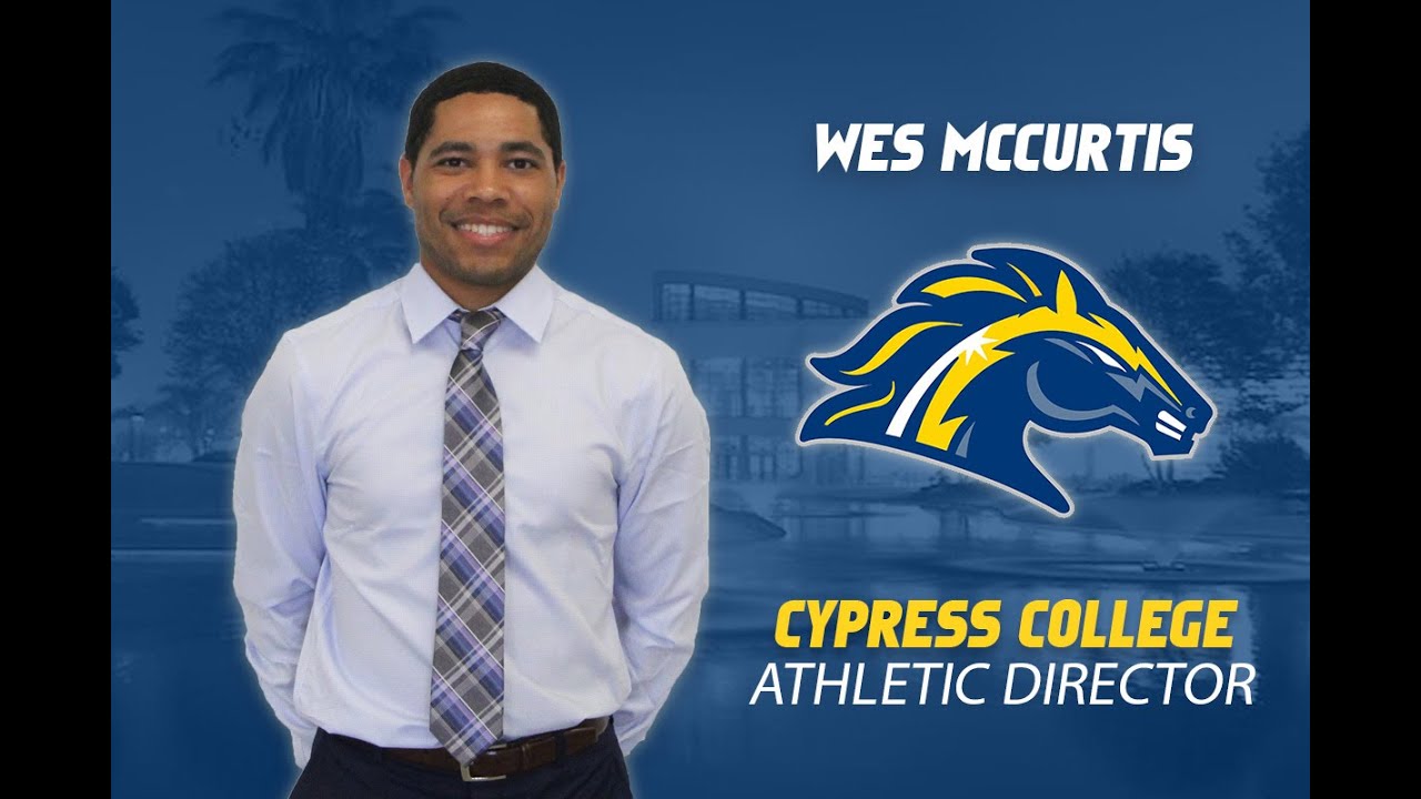 Welcome New Cypress College Athletic Director - Wes McCurtis - YouTube