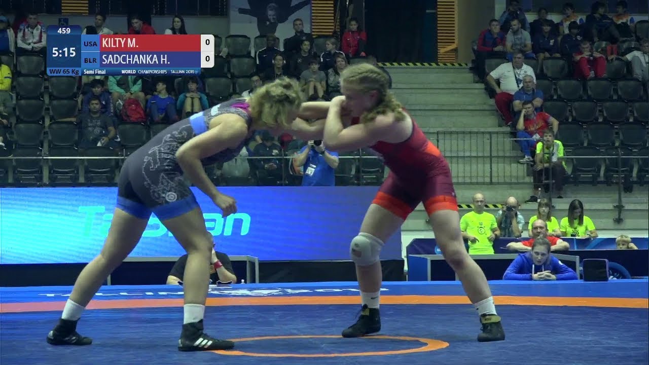 1/2 WW - 65 kg: M. KILTY (USA) v. H. SADCHANKA (BLR) - YouTube
