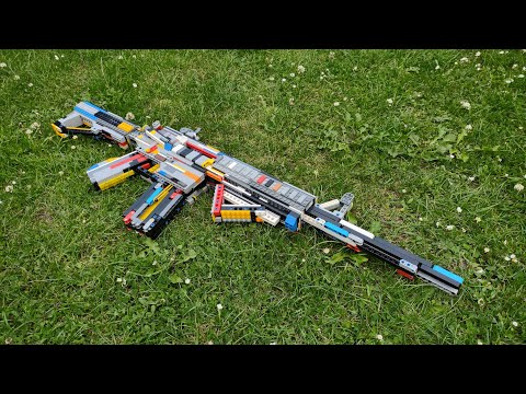 LEGO AR-15 (Working) - YouTube