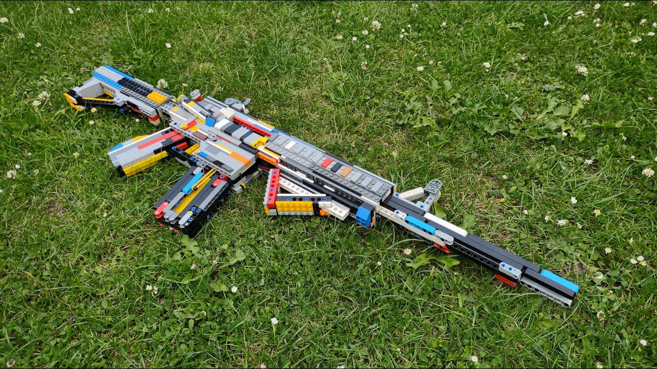LEGO AR-15 (Working) - YouTube