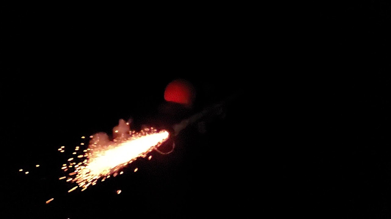 P.B.R-M13-A9 rocket launcher test fire. - YouTube