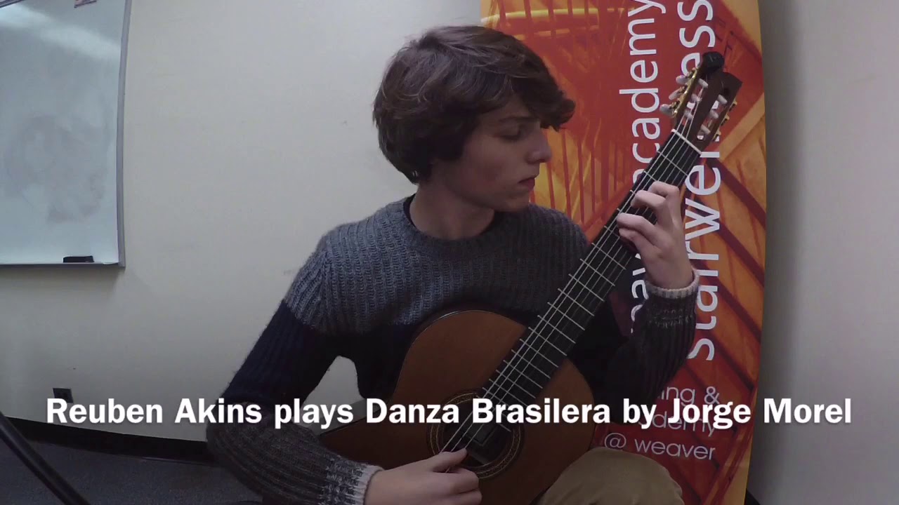 Weaver StairwellSessions | Reuben Akins plays Danza Brasilera by Morel ...
