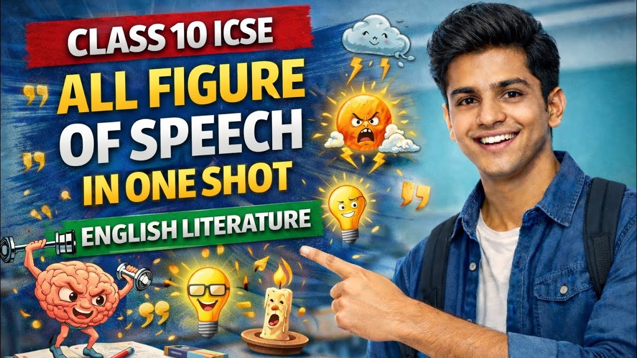 All figures of speeches one shot class 10 icse in just 6 minutes 🤯 ...