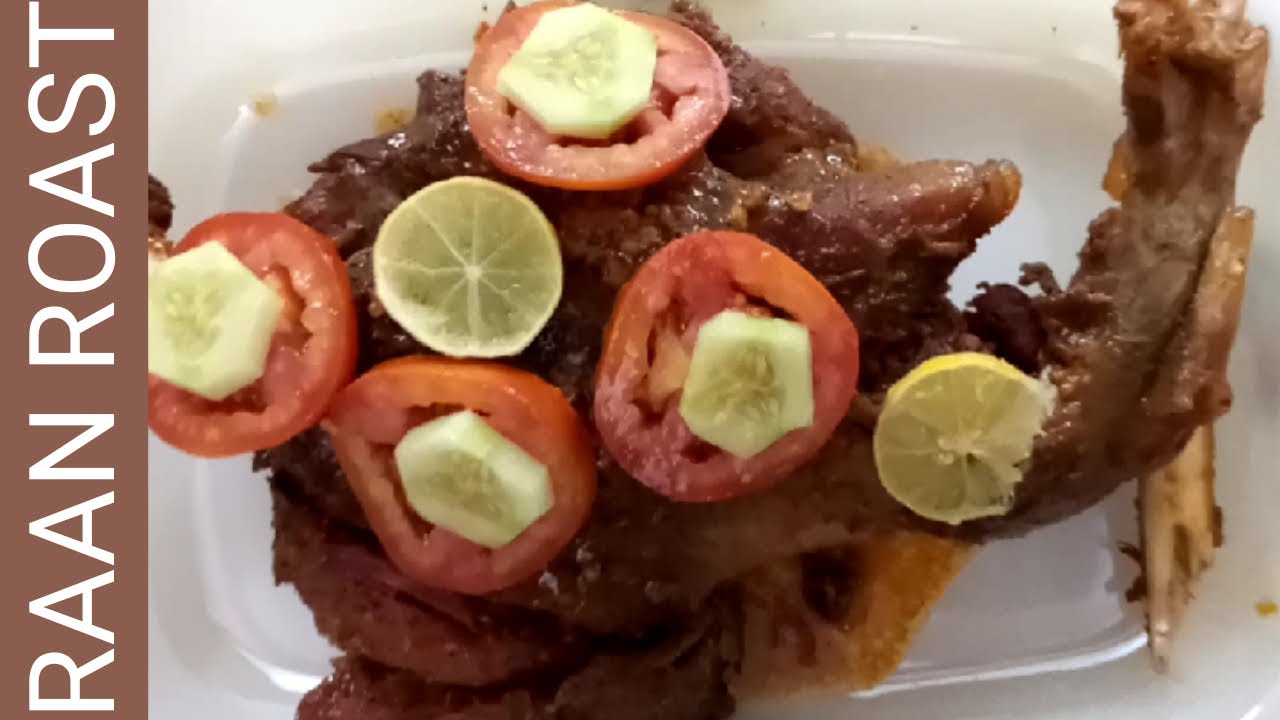 Mutton Raan Roast Recipe (Bakra Eid Special) - Explained in 2 minutes ...