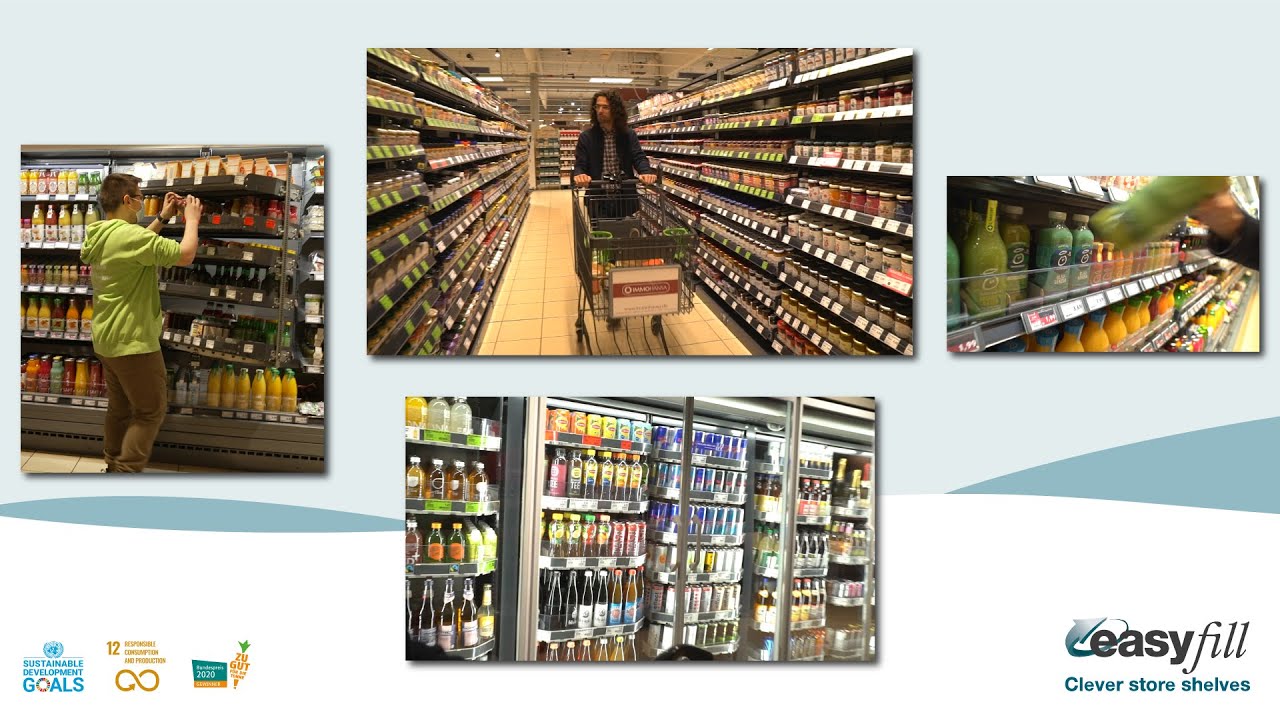 Store tour with EasyFill - FIFO merchandising systems - YouTube