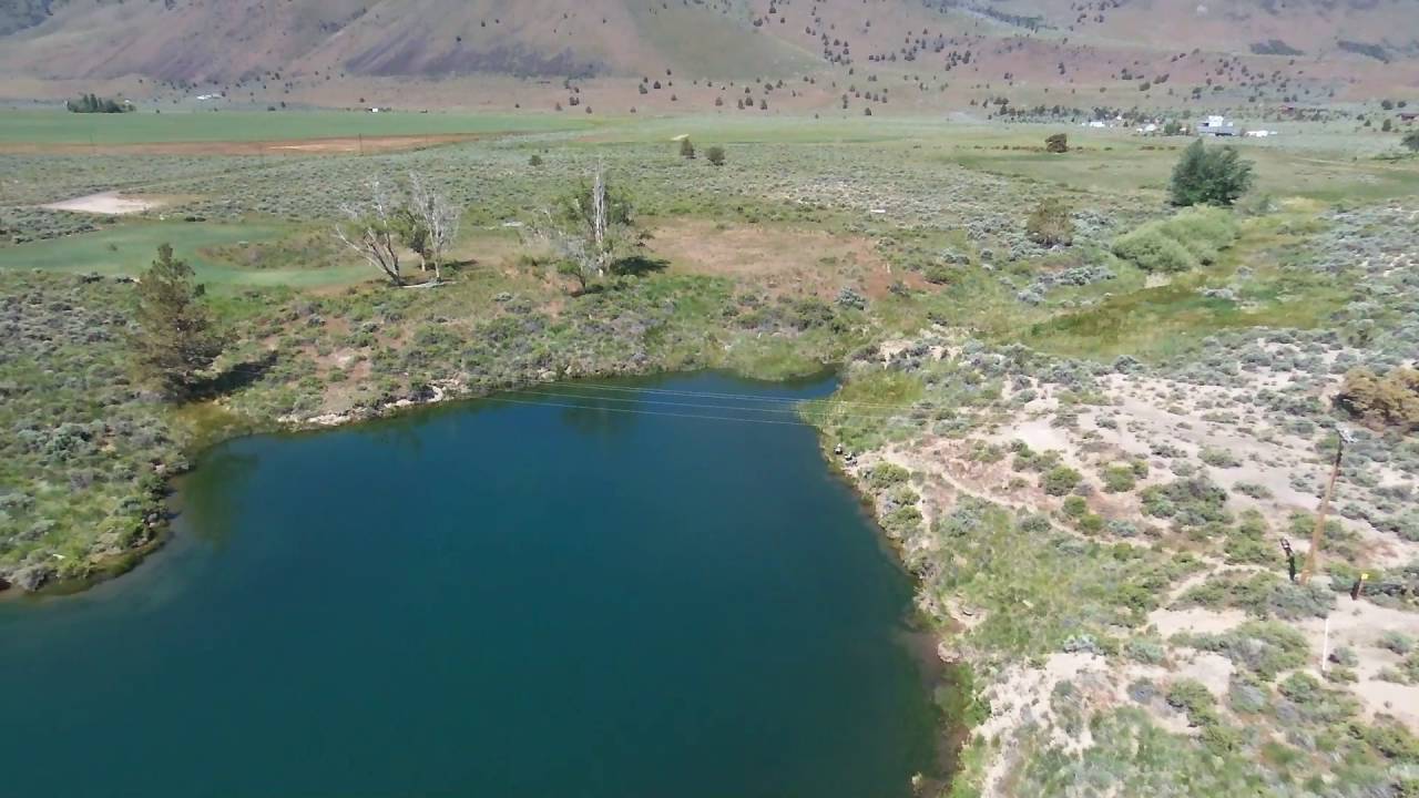 Ana Reservoir in Lake County Oregon (Parrot Bebop) - YouTube