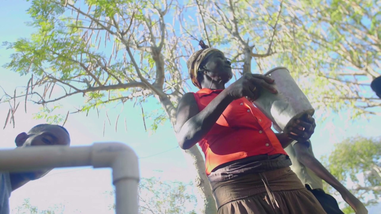 Lake Azuei Haiti Waterfall