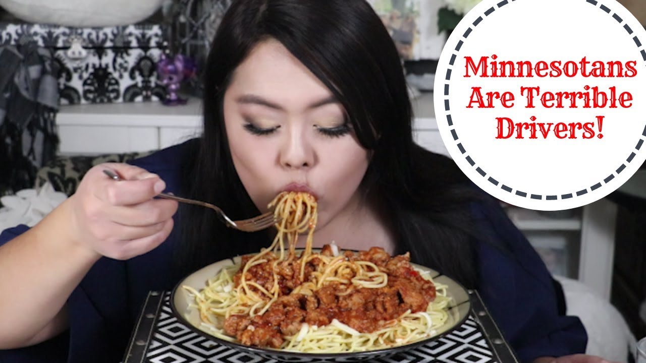 Ghost Pepper Spaghetti Mukbang - YouTube