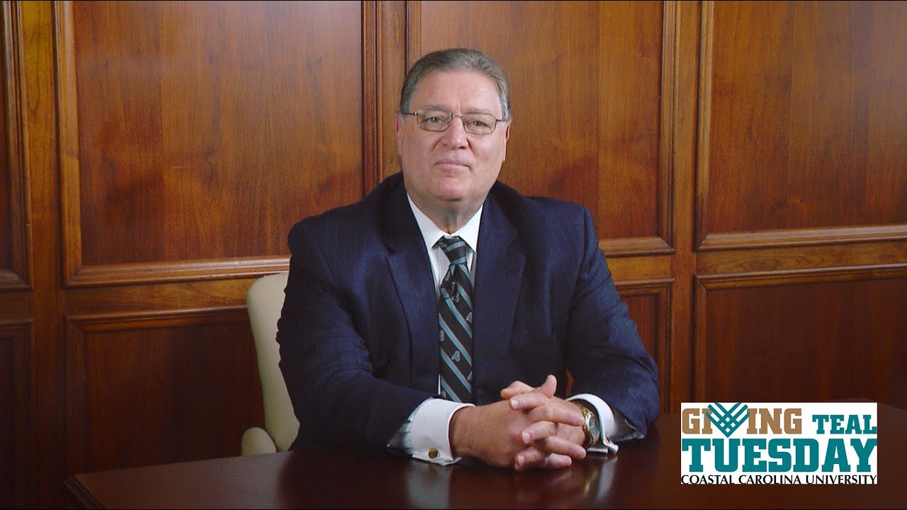 A #givingTEALtuesday message from President David A. DeCenzo - YouTube