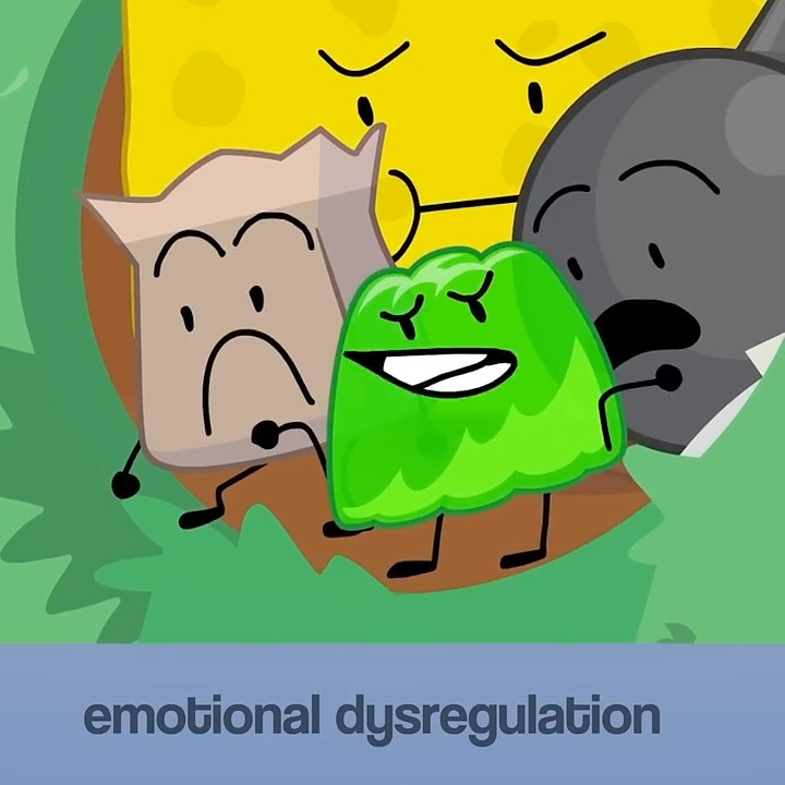 BFDI Theory: Mental Disorder on Gelatin | Autism and ADHD in BFDI # ...