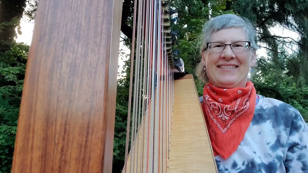 Barges (Out of My Window) harp solo - YouTube