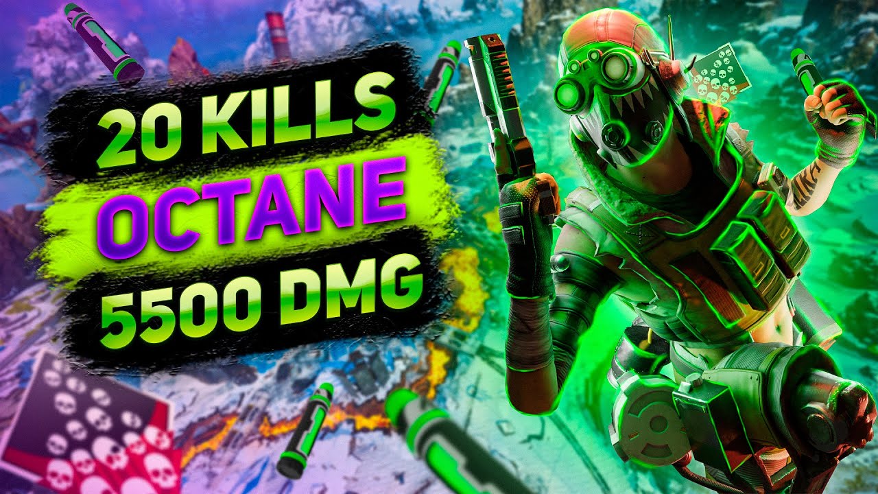 WHEN YOU PICK OCTANE IN NO-FILL PUBS... | OCTANE 20 KILLS & 5500 DMG ...