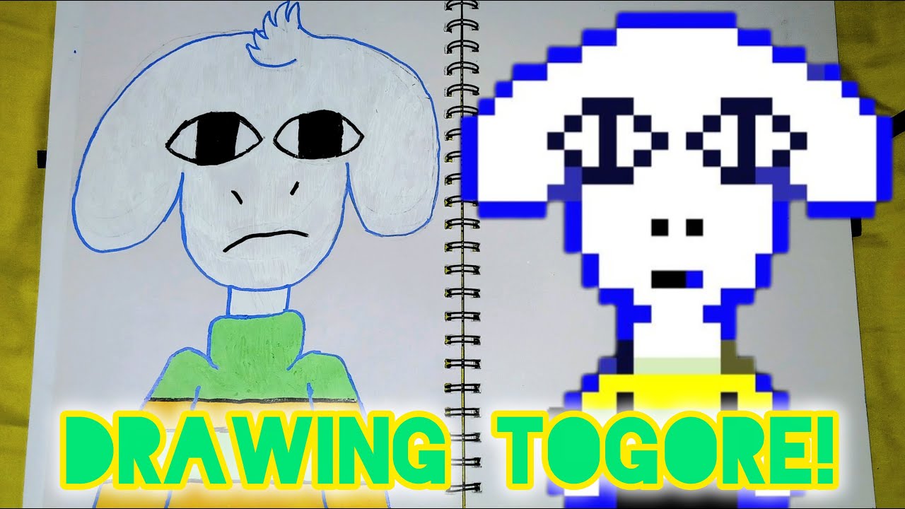 Drawing Togore! [Undertale] - YouTube