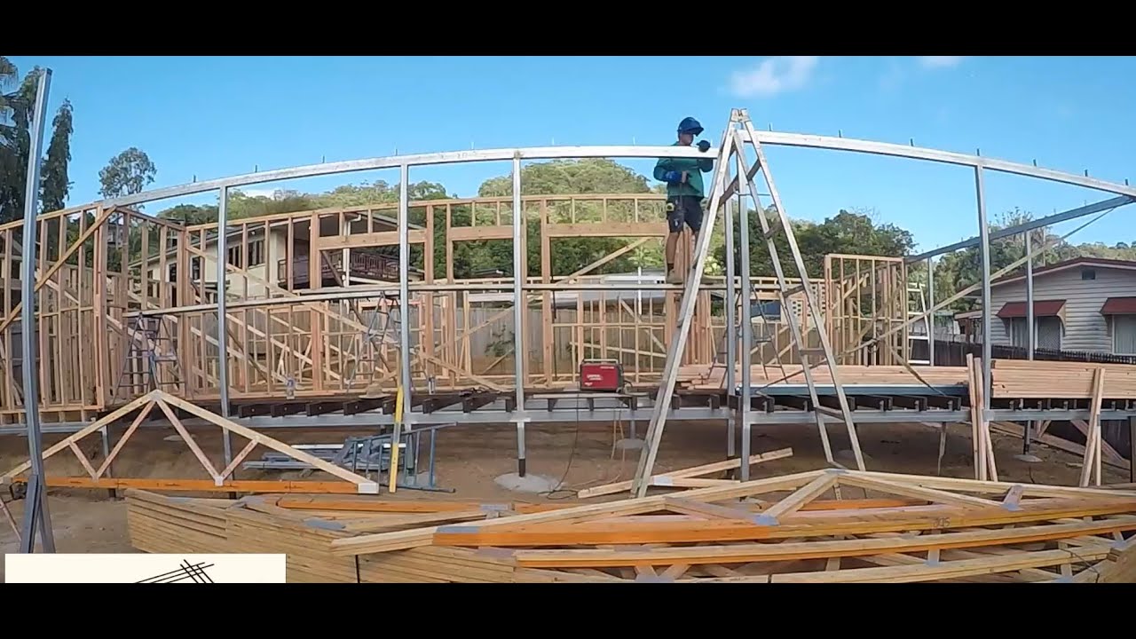 Timber Framework Construction - YouTube