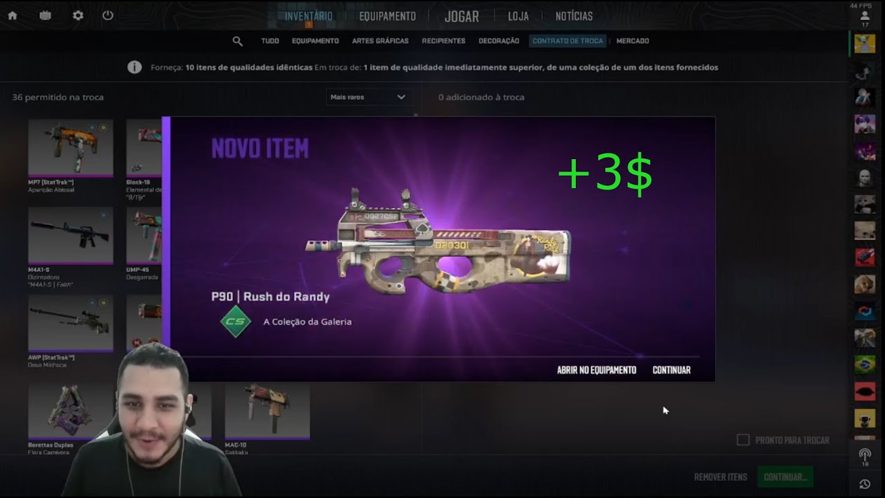 CS2 10% TradeUp Gallery Collection - YouTube