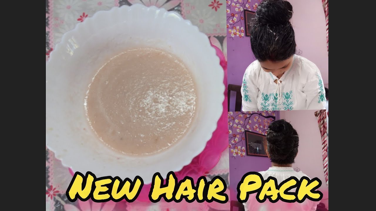 New Hair Pack ll Very long hair pack application ll Floor length hair ...