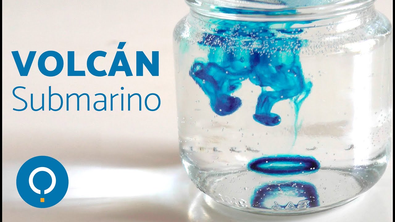 VOLCÁN SUBMARINO - Experimentos con agua - YouTube