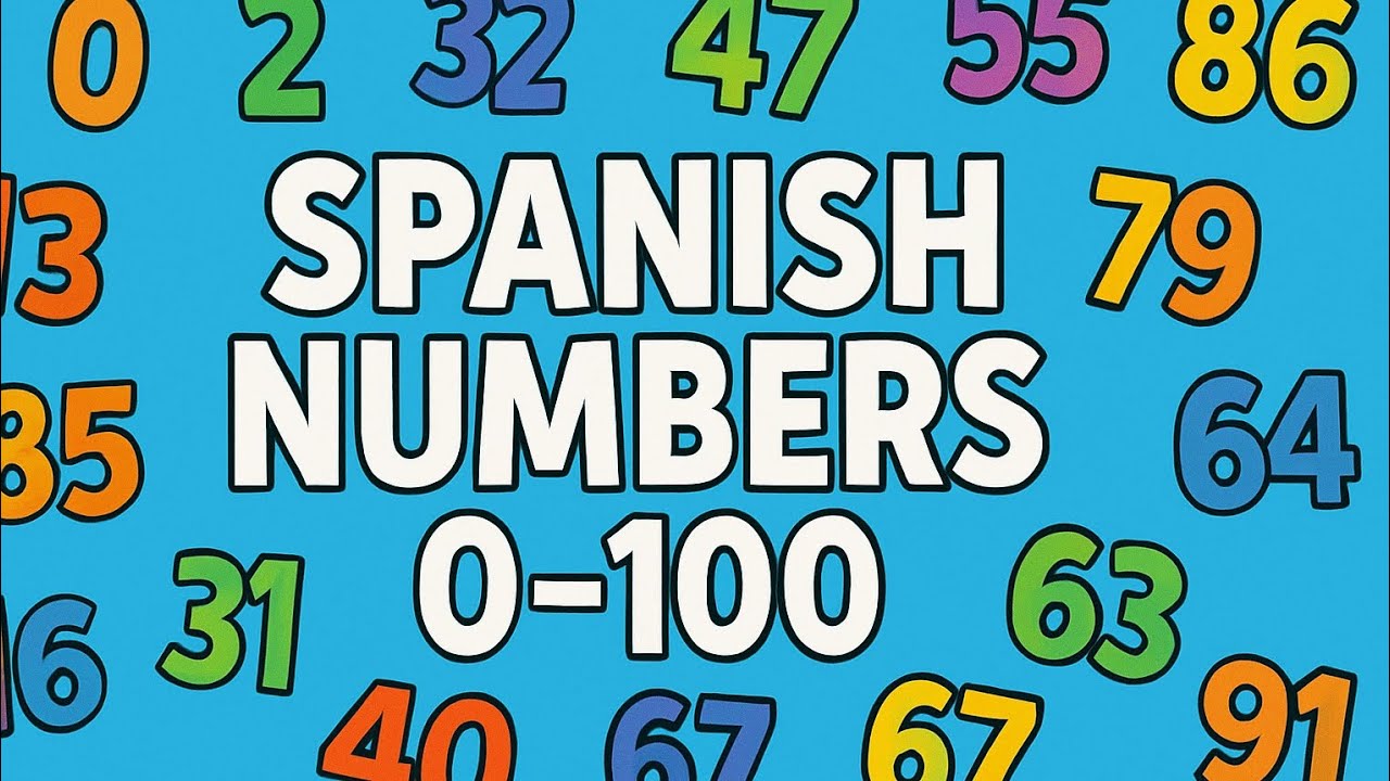 Learn Spanish Numbers from 0 to 100 Fast & Easy! - YouTube