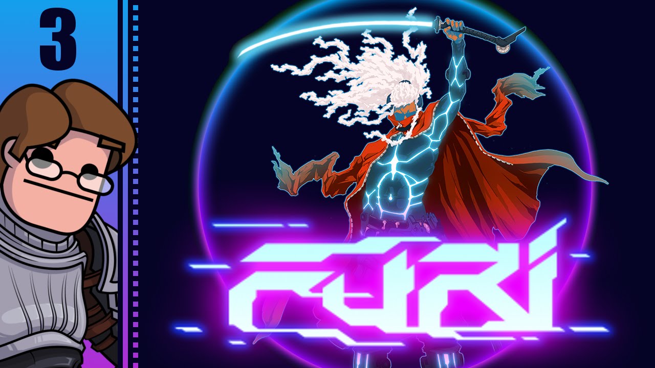 Let's Play Furi Part 3 - Third Boss Fight: The Line - YouTube