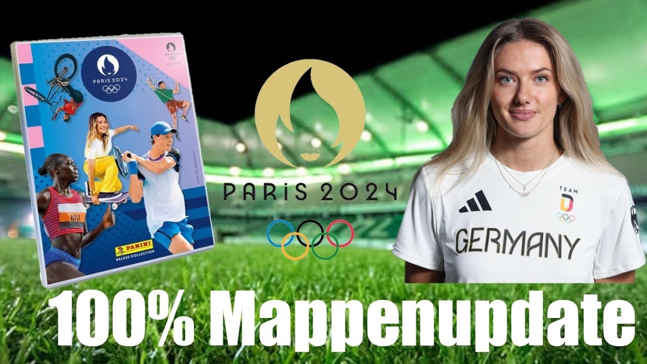 Panini Olympic Games Paris 2024 Sports Cards 100% Mappenupdate!😍 - YouTube