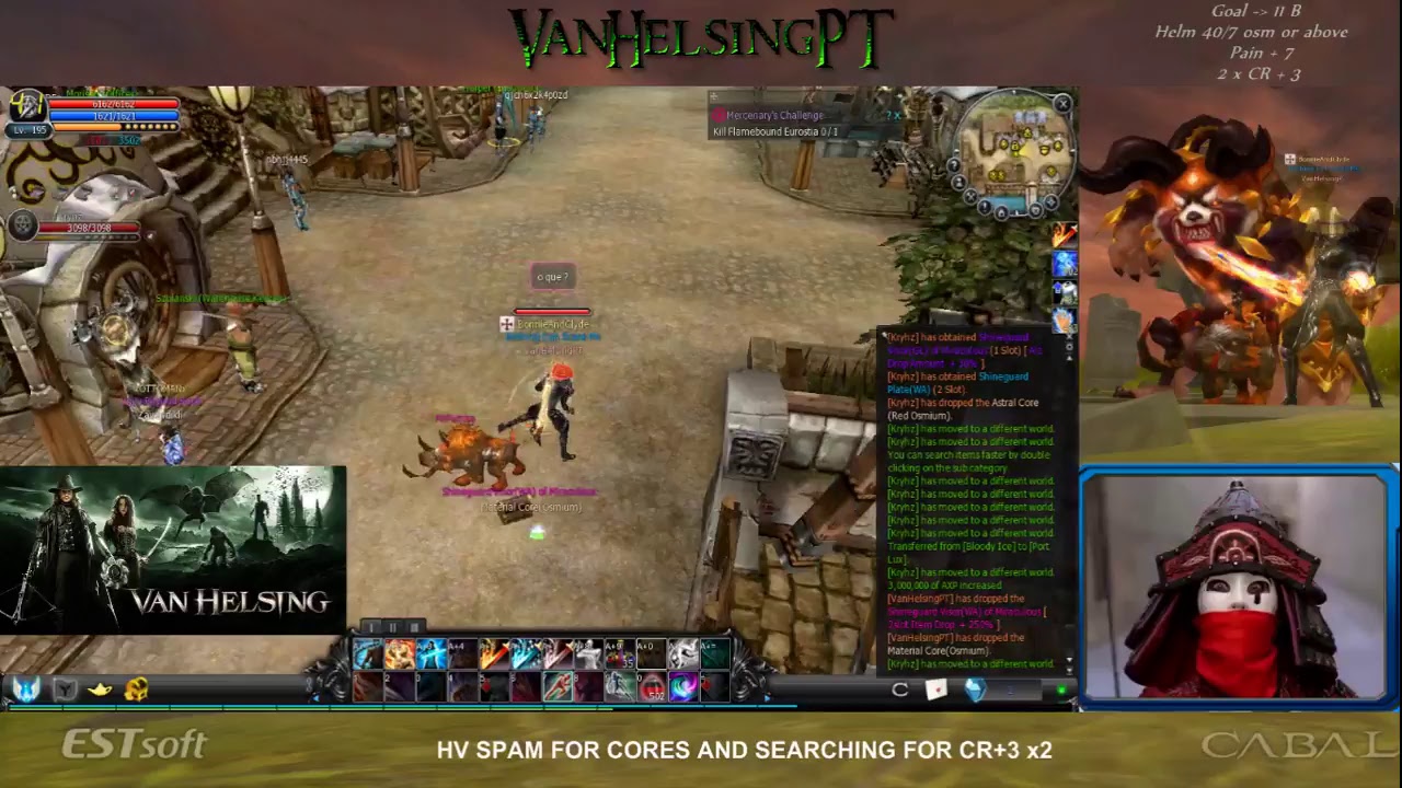 Cabal Online EU (Oficial) Server - Mercury | VanHelsingPT Lv. 195 - YouTube
