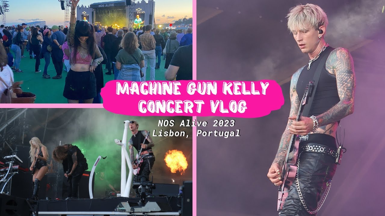 barricade for MACHINE GUN KELLY *i don't think i'm okay* | NOS Alive ...