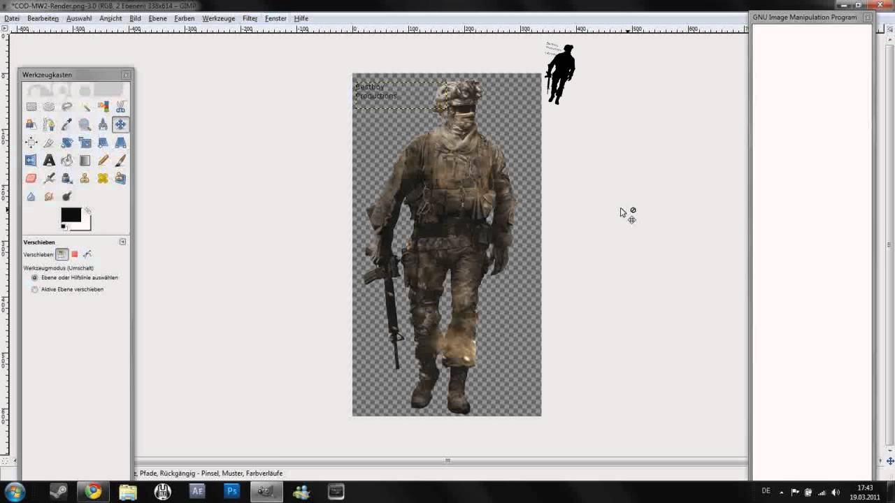 Tutorial - How To Make a Watermark (Cod) - YouTube
