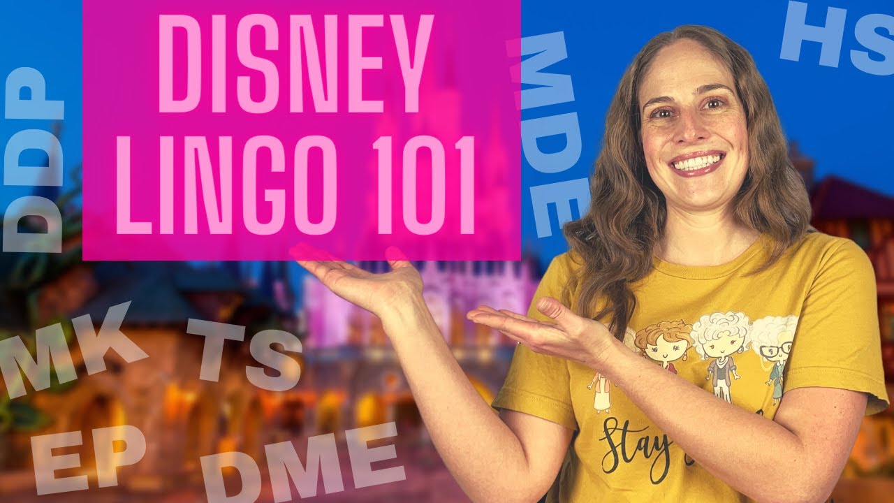 Disney Lingo 101 - YouTube