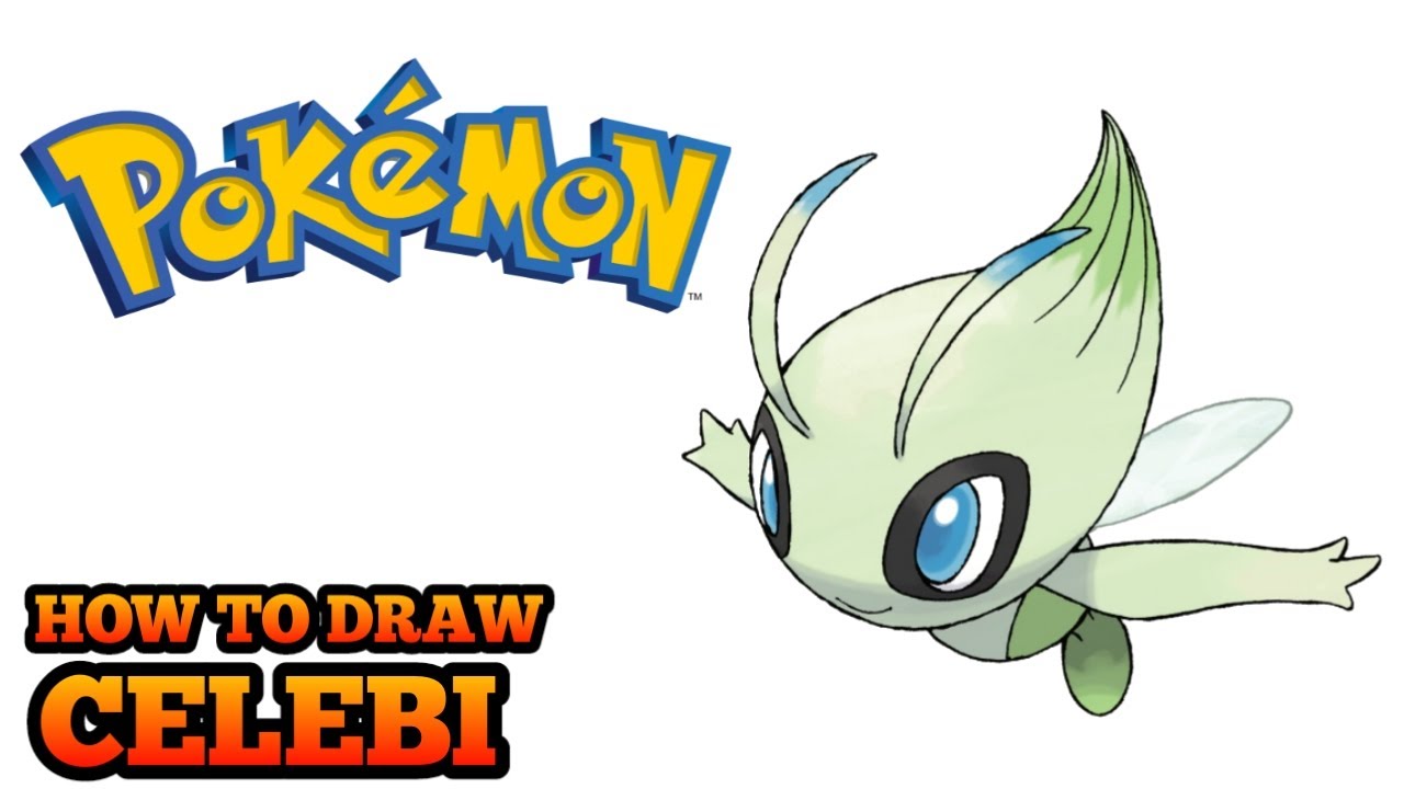 How To Draw Pokemon | Celebi - YouTube
