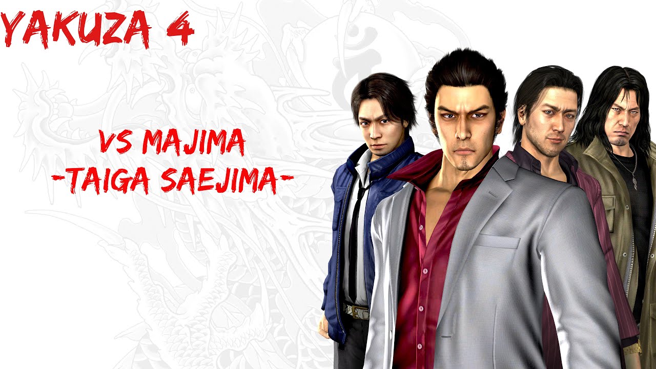 Like a Dragon [Yakuza] 4: vs Majima [Taiga Saejima] - YouTube