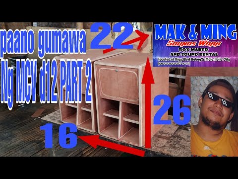 Paano gumawa ng mcv Box d12 step by step #mcv #makmingsoundworks - YouTube